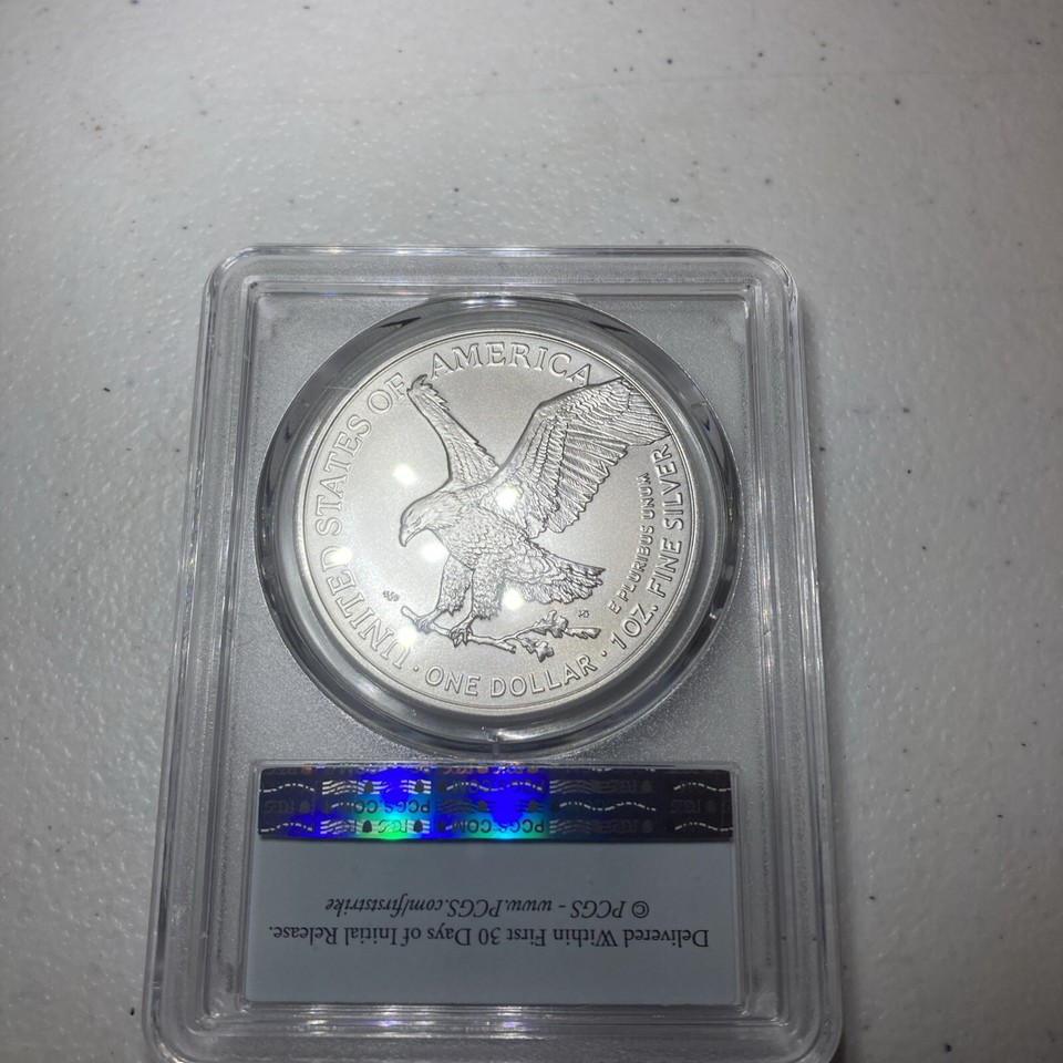 2024 1oz Silver American Eagle PCGS MS70 - First Strike Label | eBay