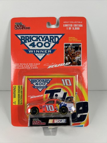 1997 Brickyard 400 Winner RICKY RUDD #10 Tide Car 1:64 NEW IN PKG (1 ...