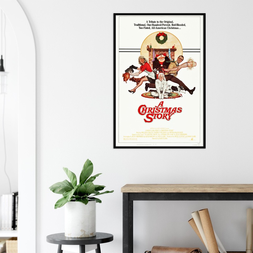 A Christmas Story - 1983 - Christmas Holiday Movie Poster - US Version ...
