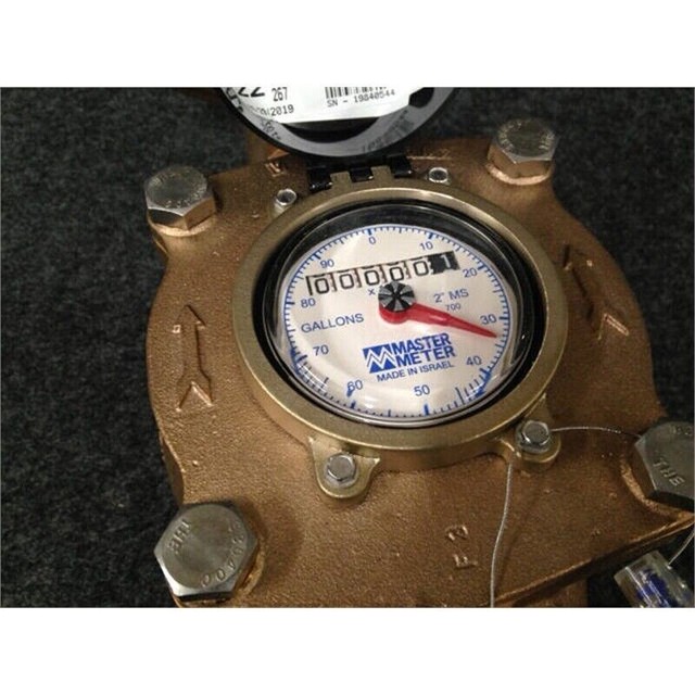 Master Meter M23-A00-A03-0101A-1 Bronze Flanged Water Meter 2" for sale ...