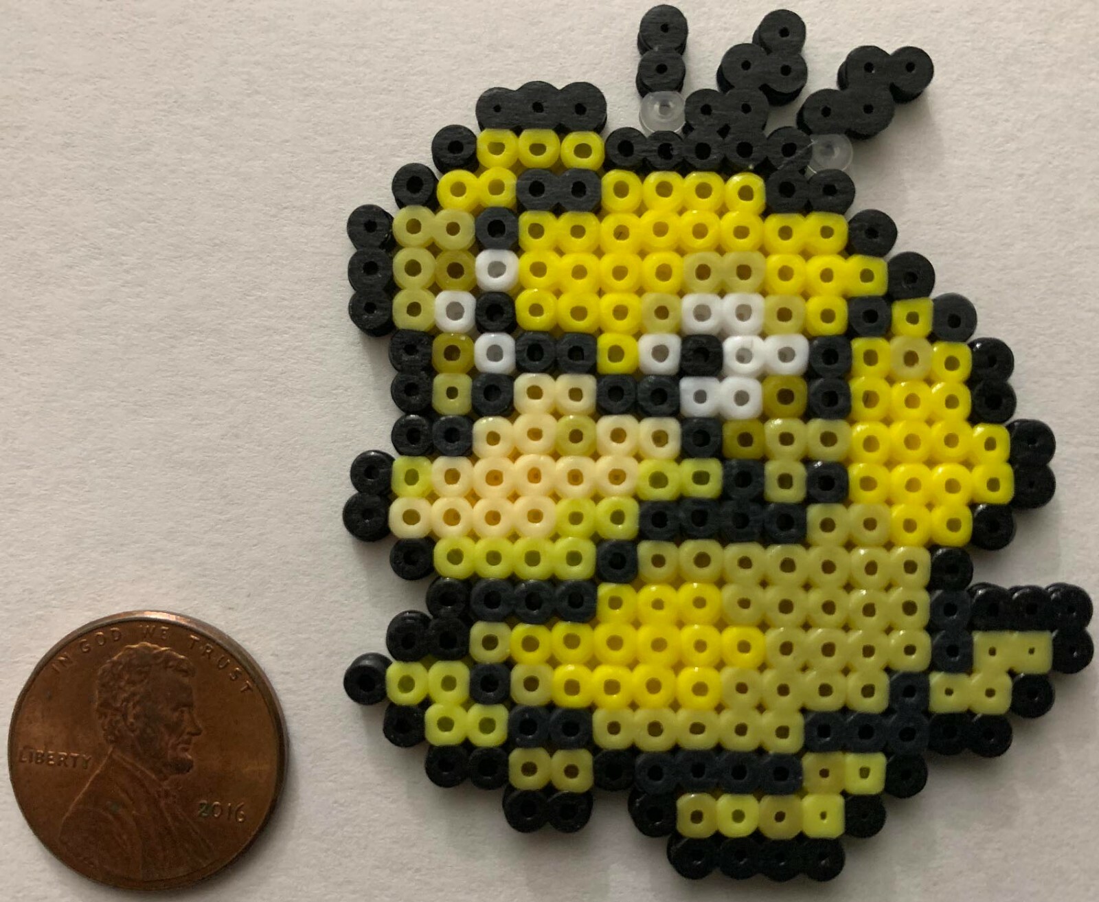 Psyduck Pokemon Mini Bead Sprite Perler Artkal Pixel Art Retro Water ...