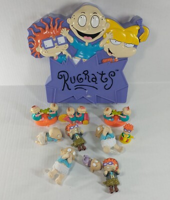 Vintage 1997 Nickelodeon Rugrats Carrying Case Filled With Vintage ...