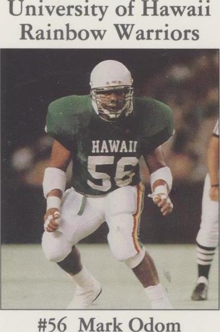 1990 7-Eleven Hawaii Rainbow Warriors Mark Odom #56 for sale | eBay