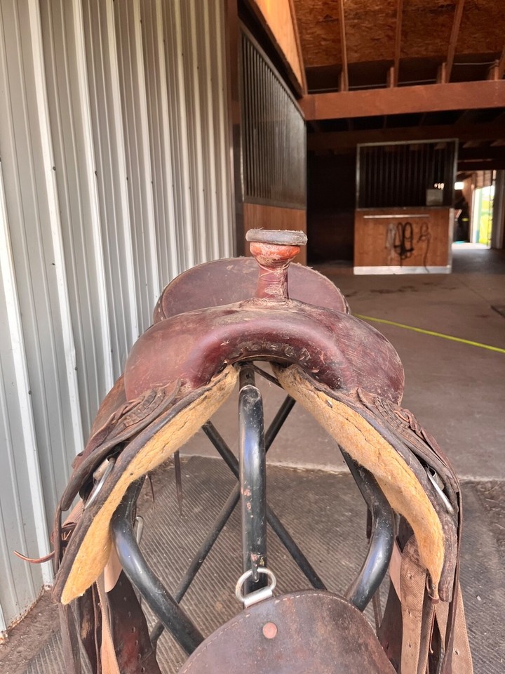 Double J Ranch Roper Roping Saddle Western | eBay