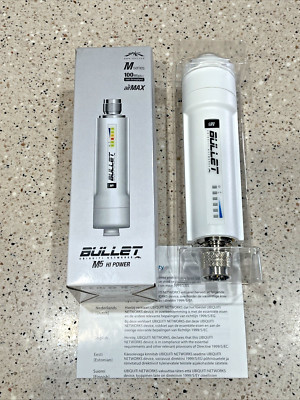 Ubiquiti Bullet M5, HP airMAX Outdoor 5GHZ WiFi PoE Access Point NEW IN ...