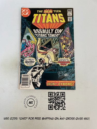 The New Teen Titans # 7 VF DC Comic Book Raven Robin George Perez 34 ...