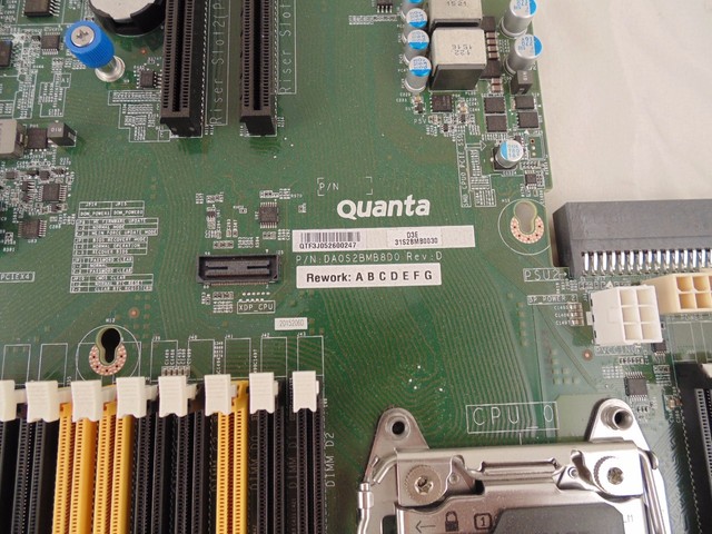QUANTA Da0s2bmb8d0 LGA 2011-3 Server Motherboard Tq544 30-4 for sale ...