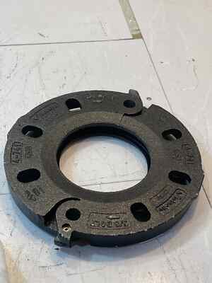 Victaulic 4"-741 Black Hinged Vic-Flange Adapter 5/8 Bolt -NO GASKET ...