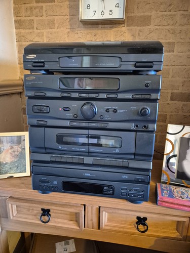 Samsung Hi Fi System SCM-8300, Turntable, Twin Cassette + kenwood ...