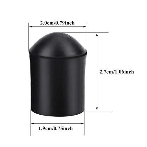 Double Bass Endpin Rubber Tip Stopper, Set of 2 Upright Bass Parts ...