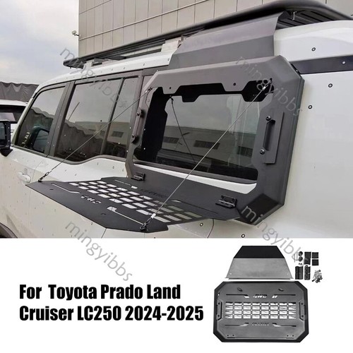 Steel Car Side Window Armor Mech For Toyota LC250 Land Cruiser Prado ...