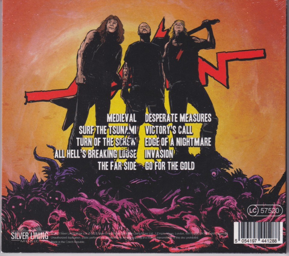 Raven 2023 CD - All Hell's Breaking Loose (Digi.) Tank/Diamond Head ...
