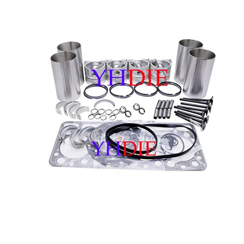 V1903 Overhaul Rebuild Kit fit Kubota V1903B Engine Thomas T133 T135 ...