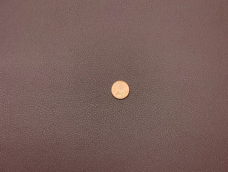 ULTRALEATHER CHOCOLATE BROWN FAUX LEATHER PLEATHER AUTO YACHT RV FABRIC ...