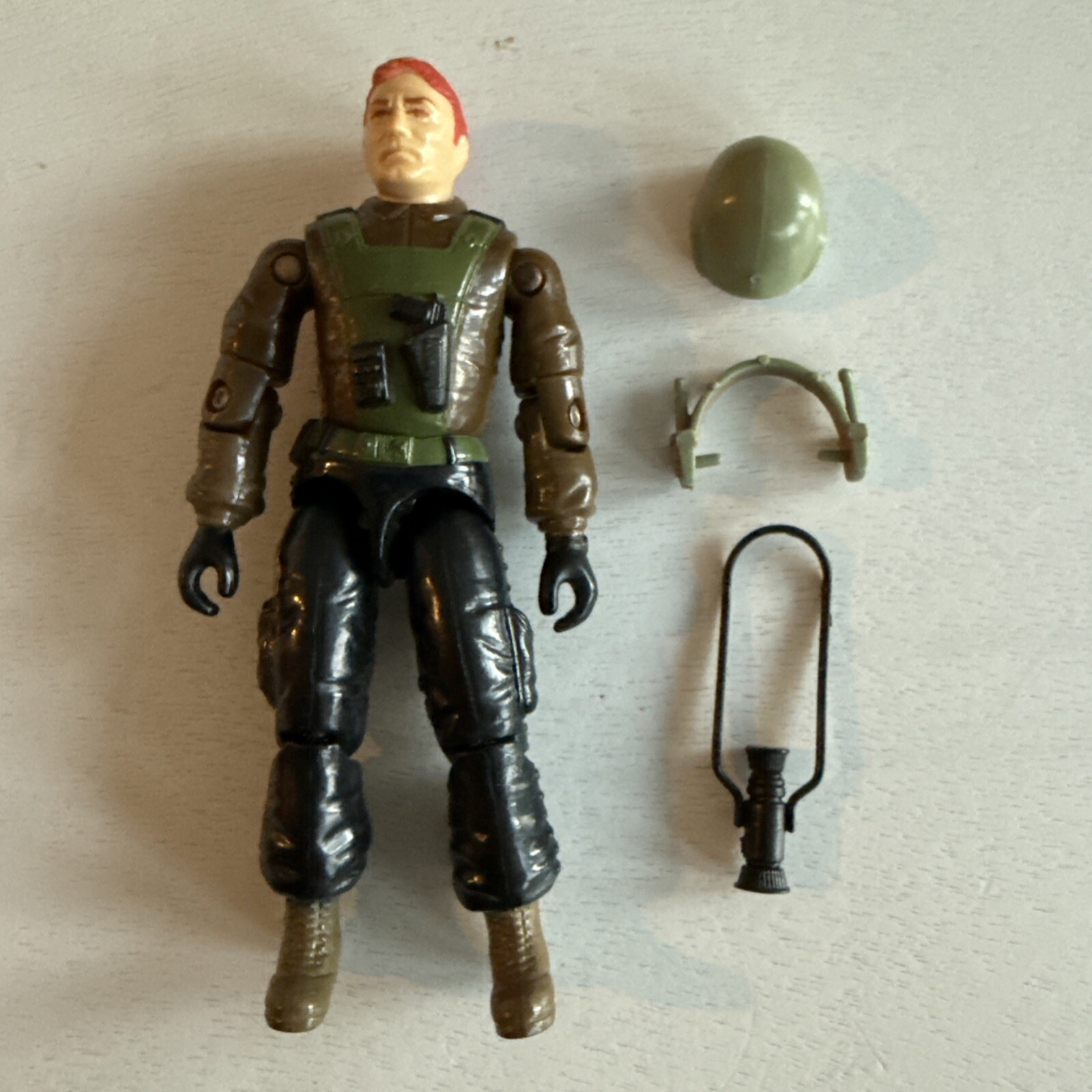Hasbro G.I. Joe 1984 Thunder Action Figure (Missing Visor) | eBay