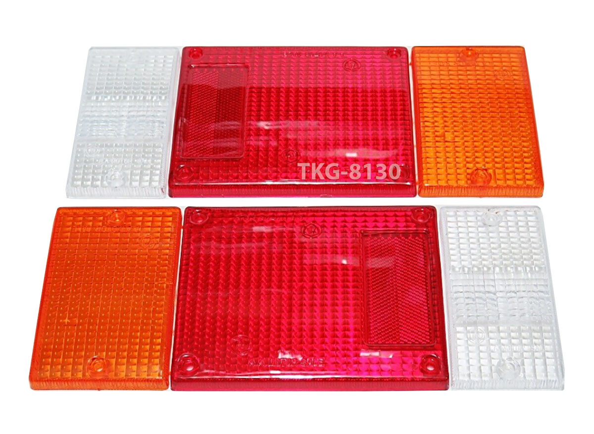 Pair Tail Light Lens For Isuzu NPR NQR NRR FSR FRR Truck 1987 - 2019 ...