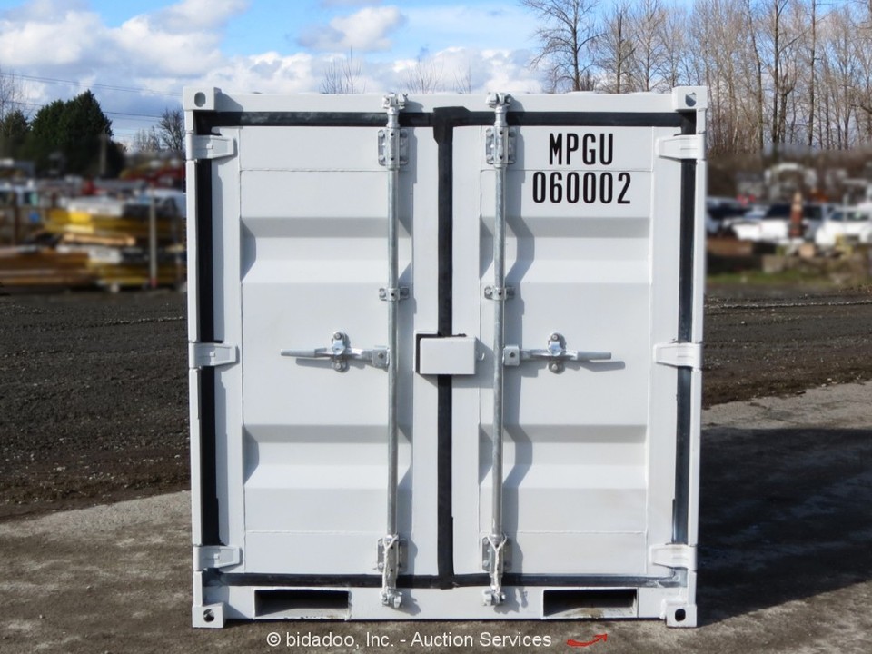 2025 Aboss 6' Shipping Storage Container Conex Yard Shop Site Box ...