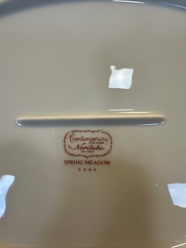 Contemporary Noritake Spring Meadow Serving Dish 12” | eBay