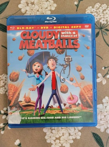 Cloudy With a Chance of Meatballs Blu-ray & DVD Family Fun Animated ...