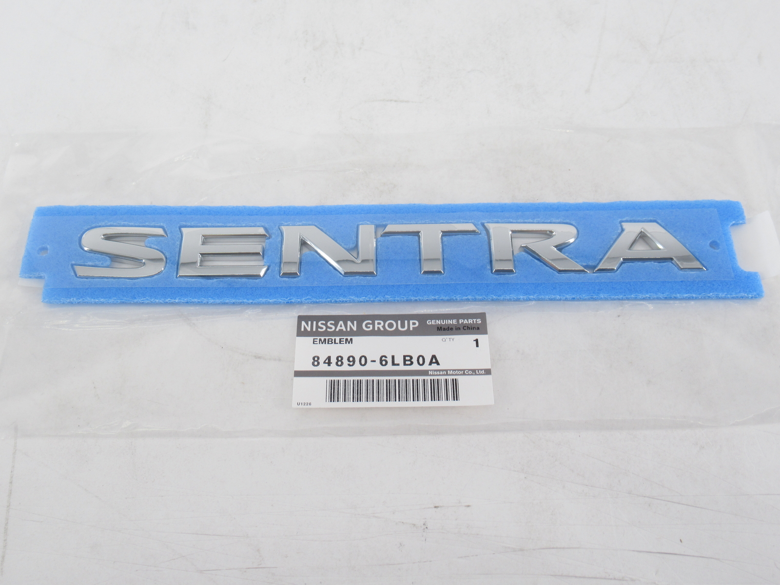 Genuine OEM Nissan 84890-6LB0A "SENTRA" Rear Trunk Emblem Badge 2021 ...