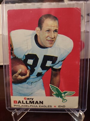 1969 Topps Gary Ballman #41 Philadelphia Eagles | eBay