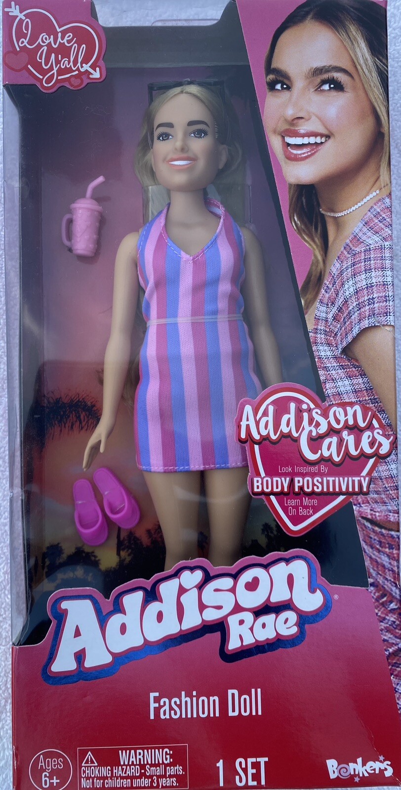 Addison Rae Fashion Doll w/ Accessories - BRAND NEW UNOPENED BOX | eBay