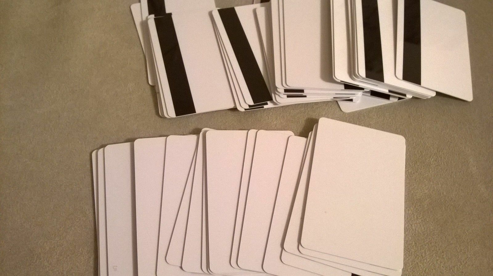 Datacard CD800, CD820 Printer PVC Blank ID Card with Magnetic Strip ...