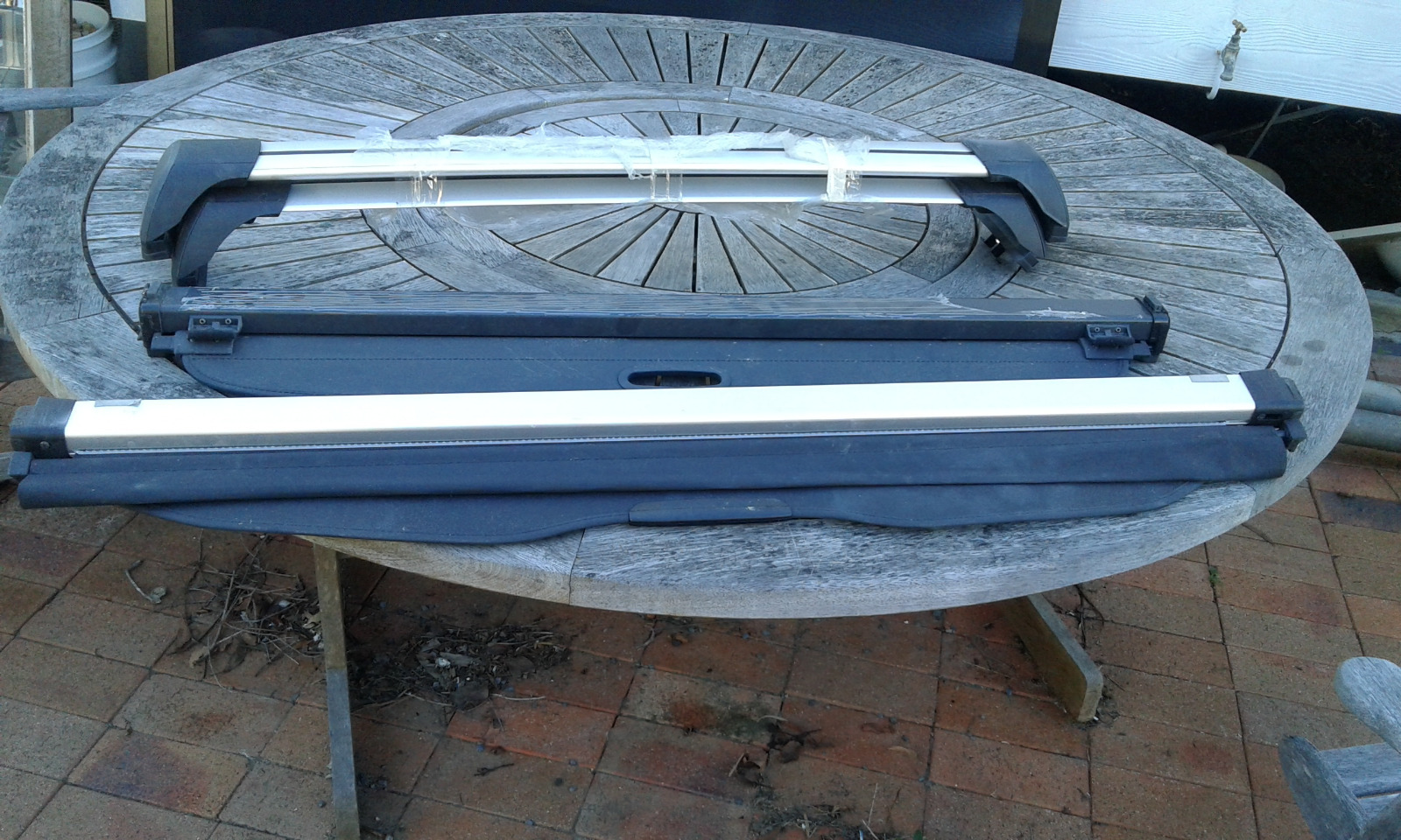 X trail wagon rear pull out curtains | eBay