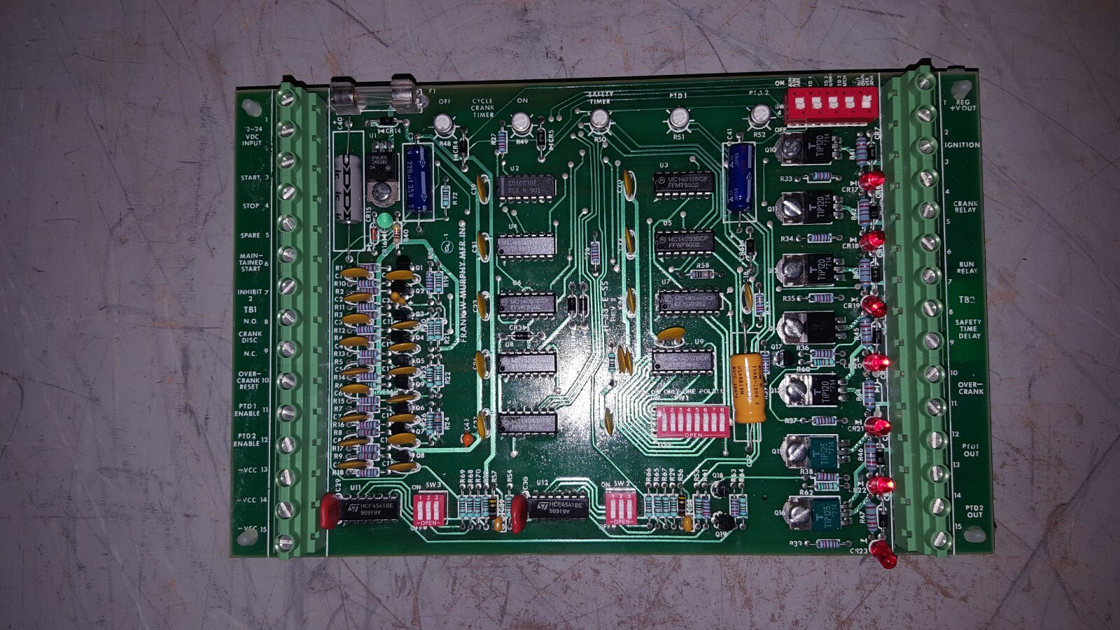 FW Murphy Control Logic Board, REV 2, H33ESS | eBay