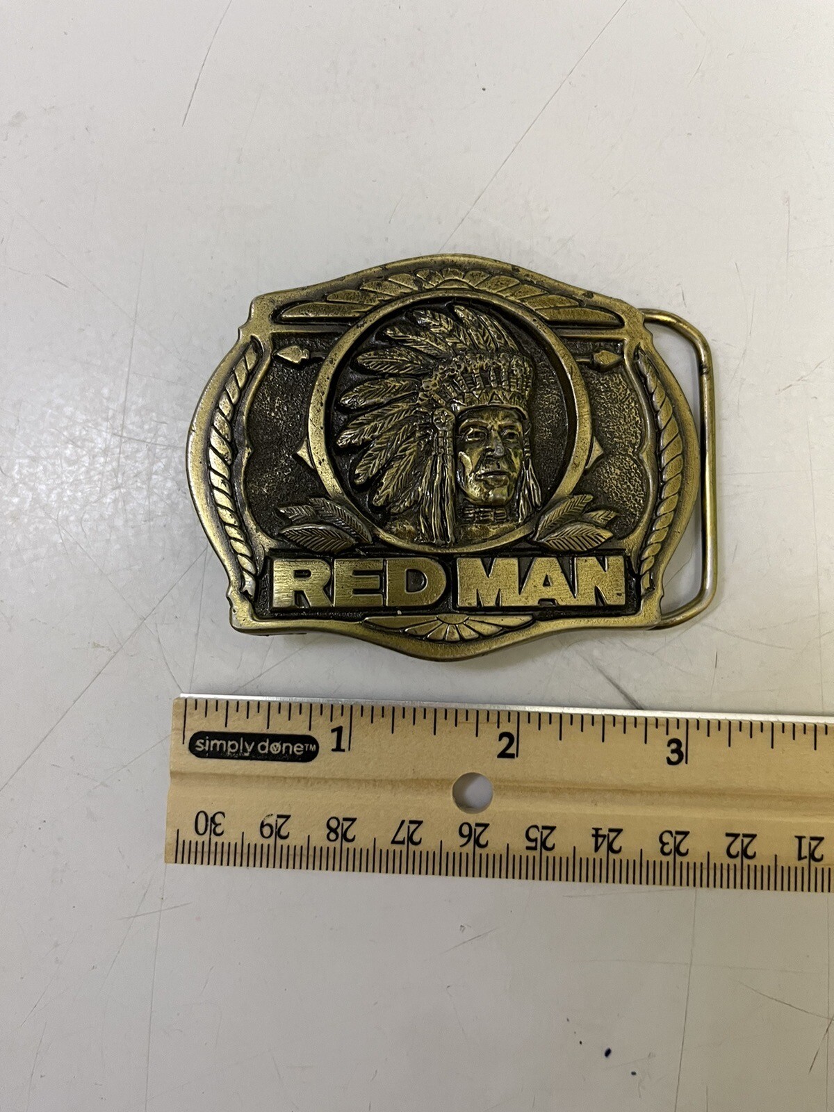 "1988 LIMITED EDITION REDMAN" RED MAN CHEWING TOBACCO… - Gem