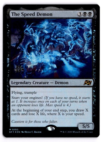 MTG - The Speed Demon - Prerelease Cards Aetherdrift - Near Mint | eBay