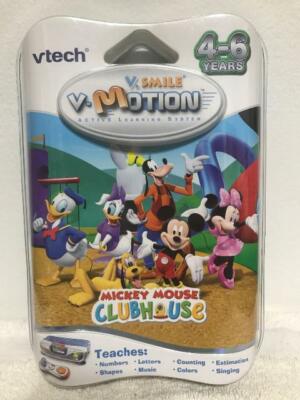 Vtech Mickey Mouse Club House VSmile VMotion Active Learning System ...