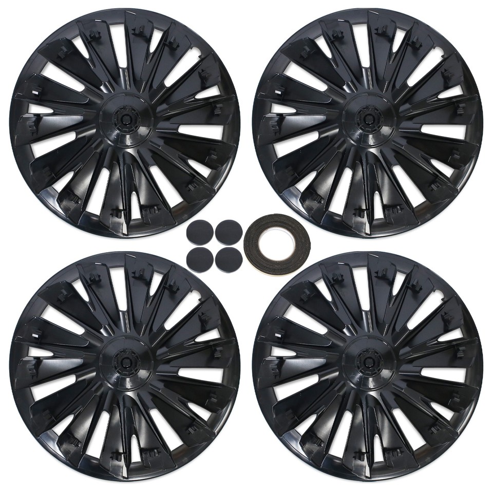 For Tesla Model Y 4 x 19" Wheel Covers Included Logo! Wheel Cover ...