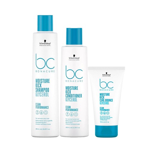 Schwarzkopf BC Bonacure Moisture Kick Glycerol Curl Set | eBay