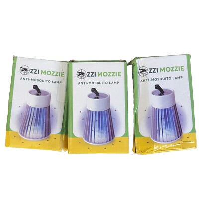 3-PACK OZZI MOZZIE ANTI-MOSQUITO LAMP Zapper | eBay