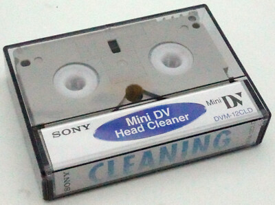 Sony DVM-12CLD Mini DV Head Cleaner Cleaning Cassette New | eBay