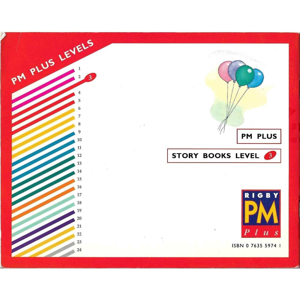 Sam's Balloon by Annette Smith Pat Reynolds PM Plus Level 3 Children ...