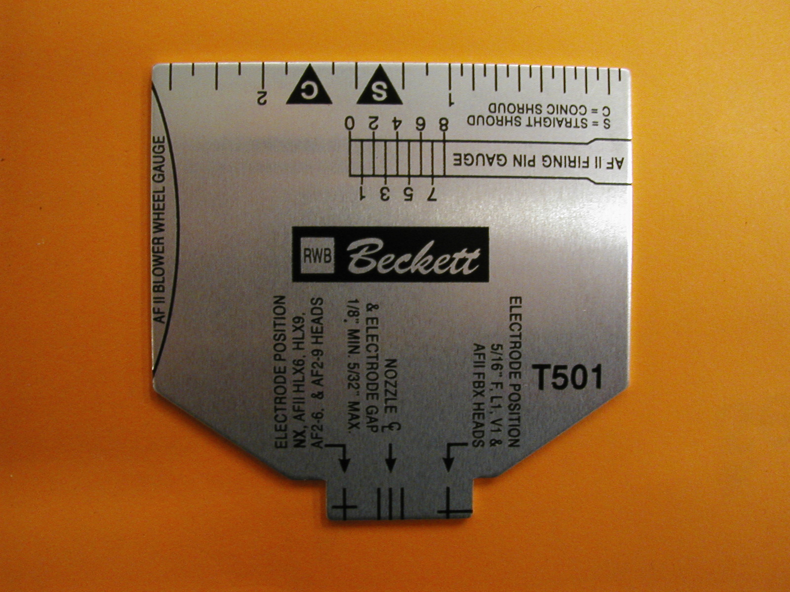 BECKETT Burner 5780 Electrode Insulator Igniters T501 GAUGE for AF AFG ...