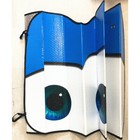 Car Front Window Screen Sun Shade Cover Cartoon Eye Windshield Sunshade ...
