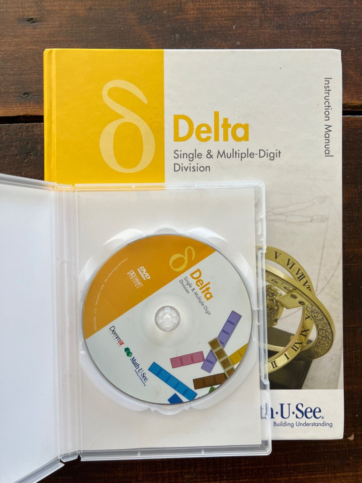 Math-U-See Delta Instruction Manual and DVD | eBay