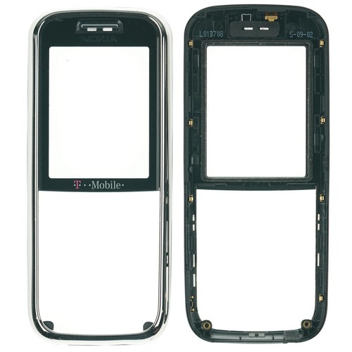 Original Nokia 6233 front cover frame incl. glass "t-mobile", black ...