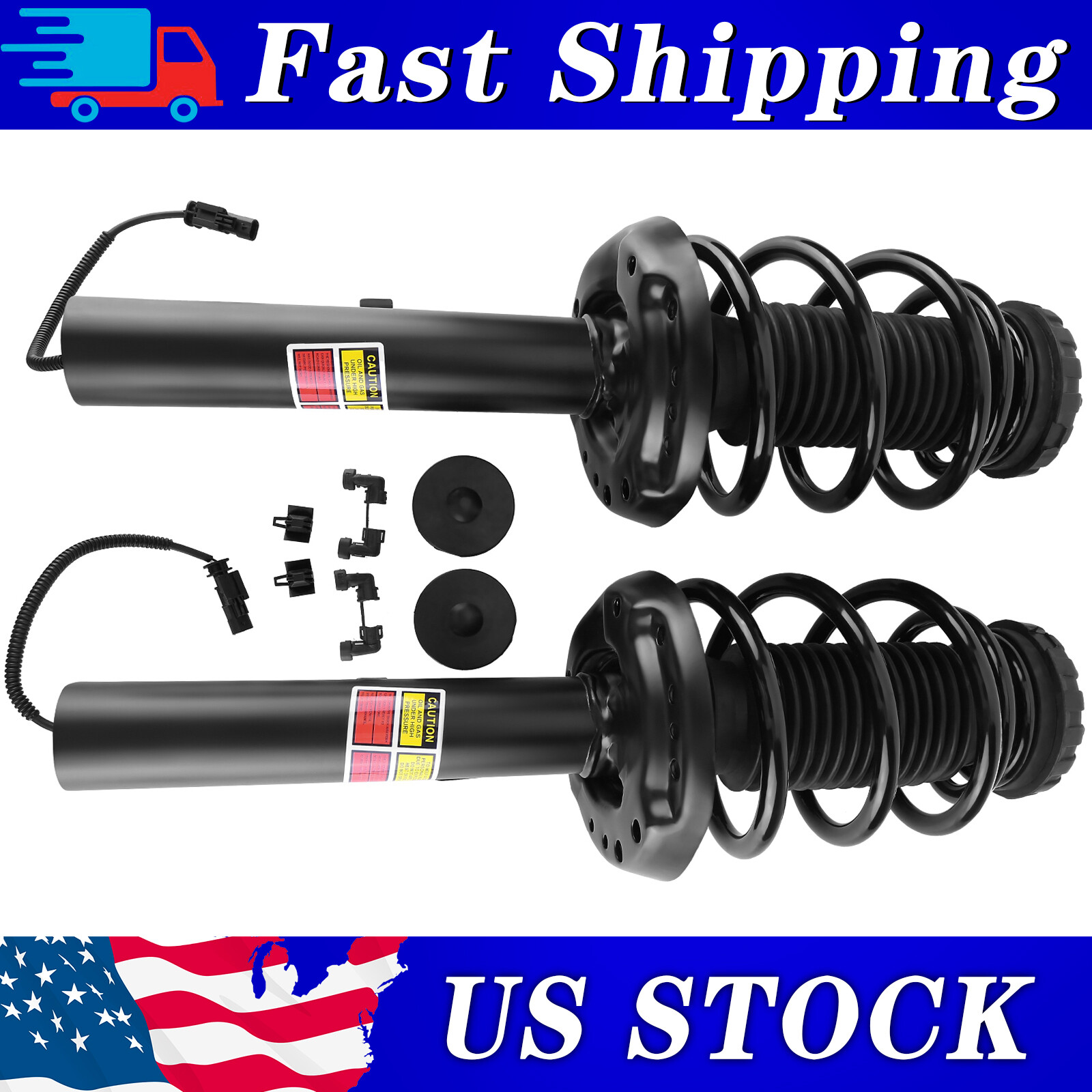 Pair Front Shock Absorber Strut Assys for Cadillac XTS 2013-2019 ...
