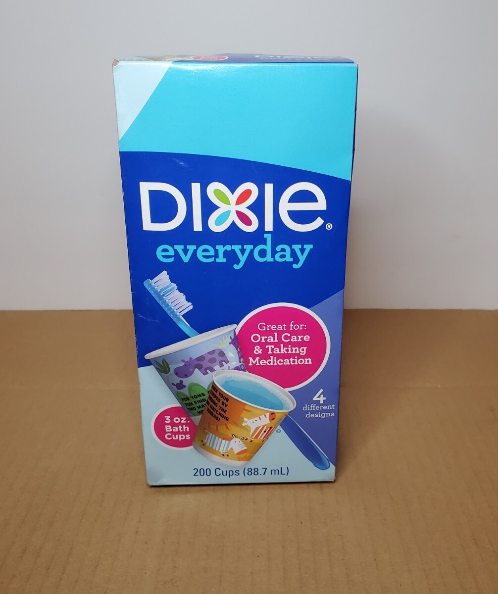Dixie Bathroom Cups 3 Oz Dixie Dixie, Everyday Bath Cups, 3 Oz
