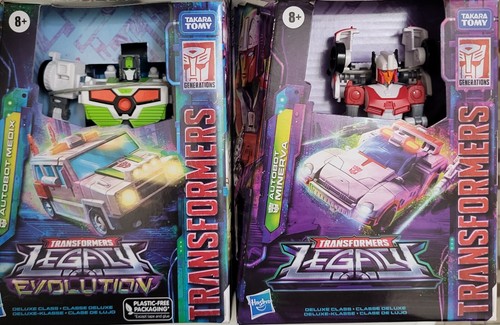 NEW! Takara Tomy Transformers Legacy Evolution AUTOBOT MEDIX & MINERVA ...