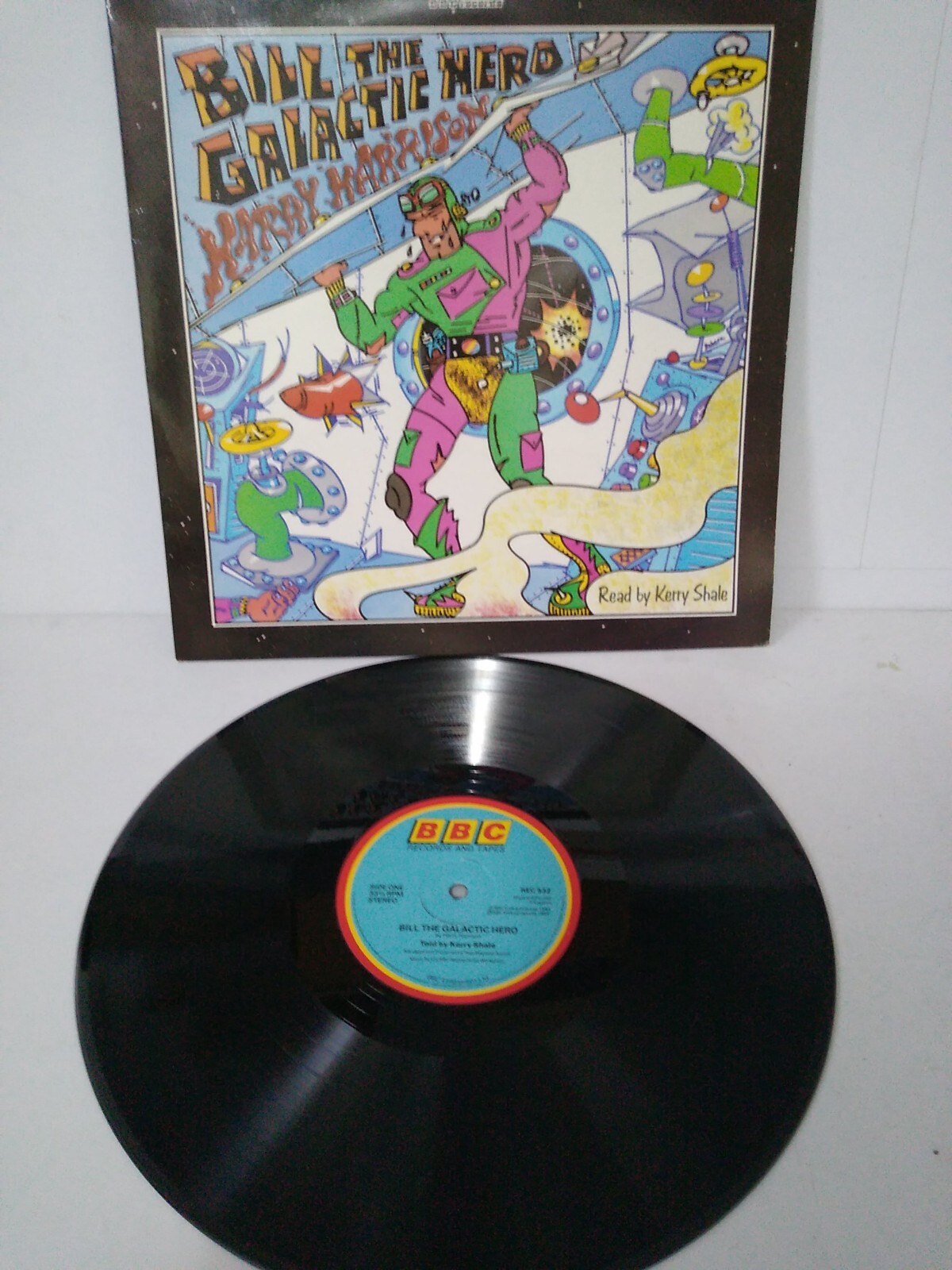 Bill The Galactic Hero Harry Harrison Vinyl LP Stainless Steel Rat ...