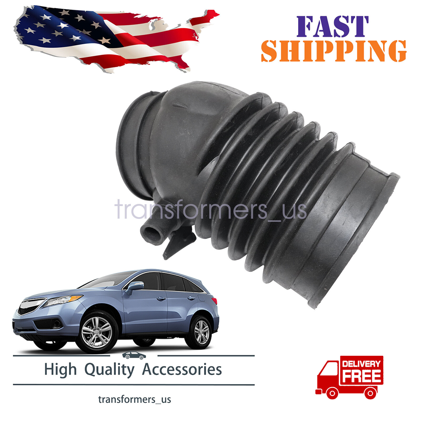 Air Intake Inlet Tube Hose Duct For 2013-2018 Acura RDX 3.5L 17228-R8A ...