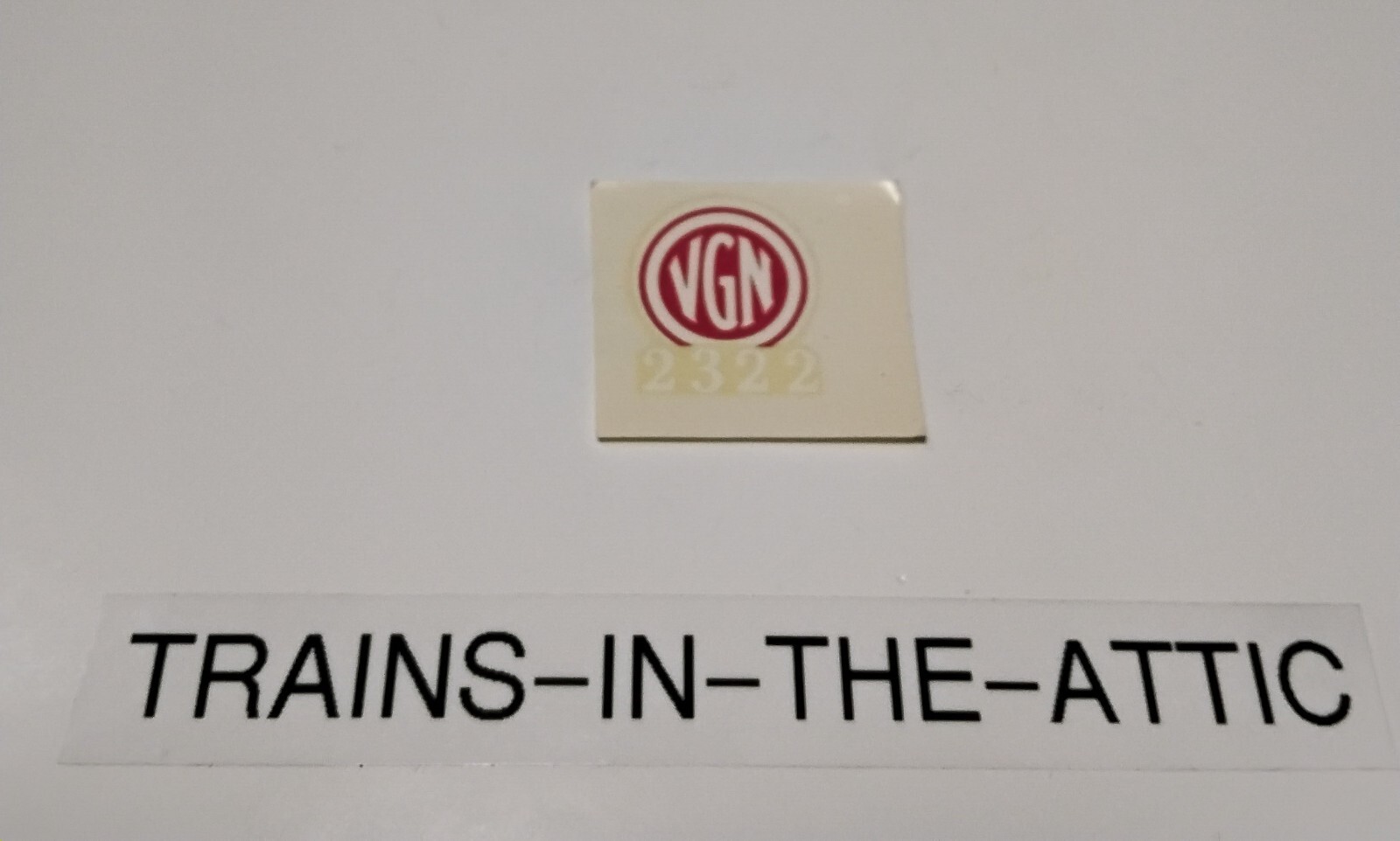 LIONEL VIRGINIAN 2322 WATER SOLUBLE DECAL. PART 2332-14 . NEW | eBay