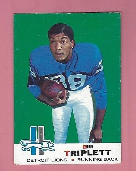 1969 TOPPS BILL TRIPLETT FOOTBALL CARD #32 EX FREE SHIPPING | eBay