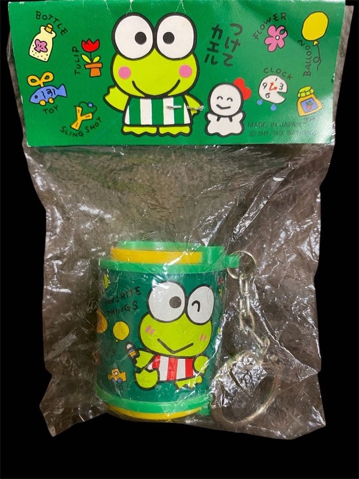 Keroppi CoKeychain Sanrio Retro 1993 Unused Rare New 66p | eBay Australia