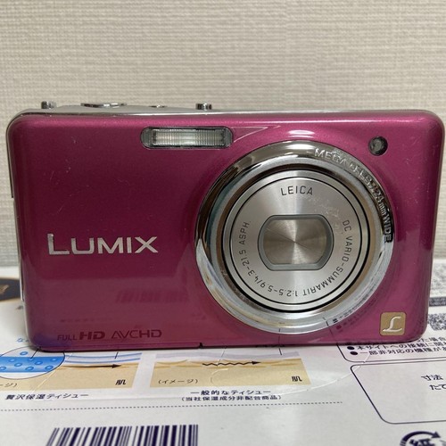 Lumix Pink Compact Digital Camera Full HD AVCHD Used Japan | eBay